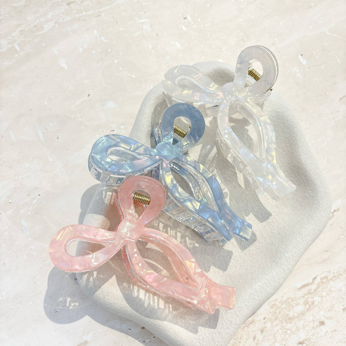 Honey Bow Acrylic Claw Clip – Lustre & Sage
